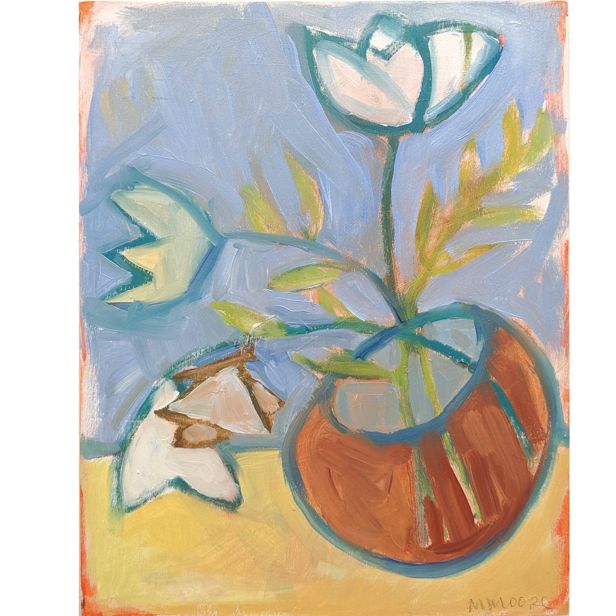 Still Life with Moth | Megan Moore: Minneapolis Artist. Paintings and ...